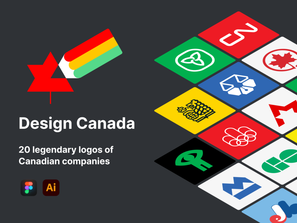 20 legendary logos of Canadian companies and events - Legenki